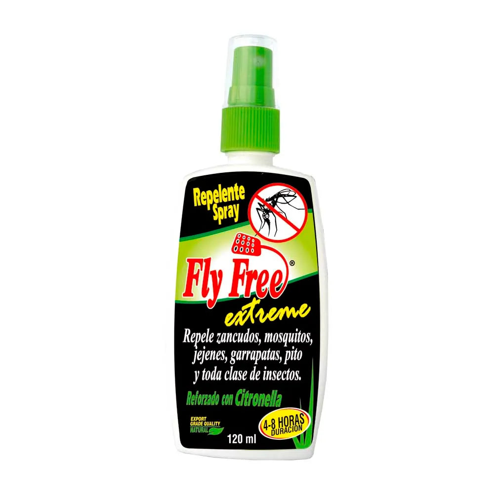 Fly Free Spray X 120 Ml Repelente
