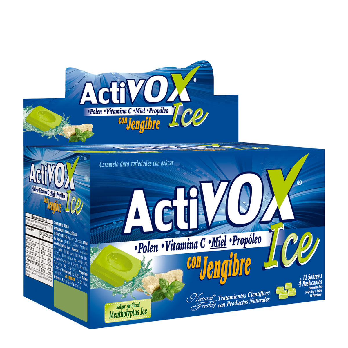 Activox ice jengibre mentholyptus maticable 1 sobre