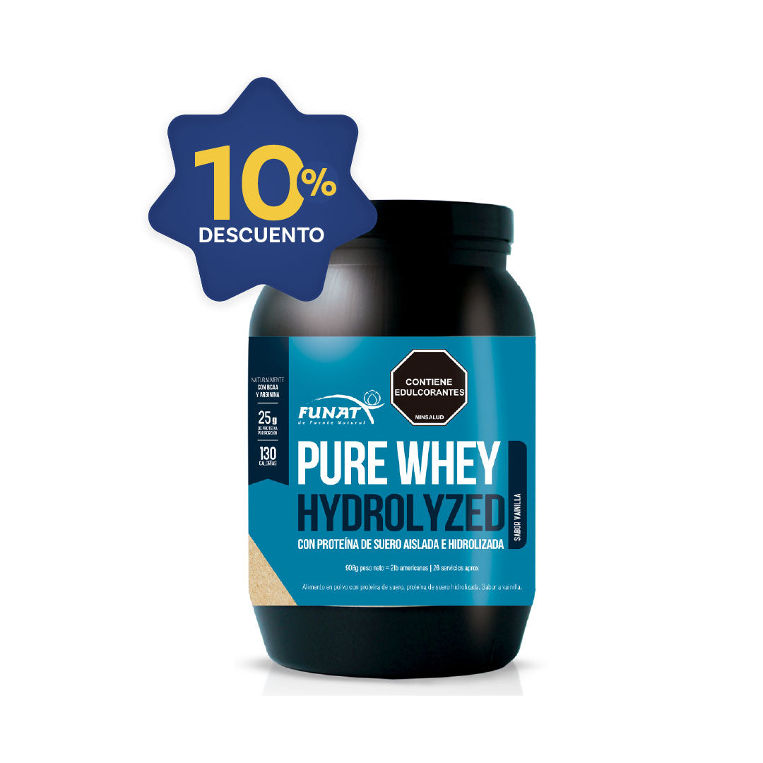 Pure whey with hydrolyzed protein 2 lb