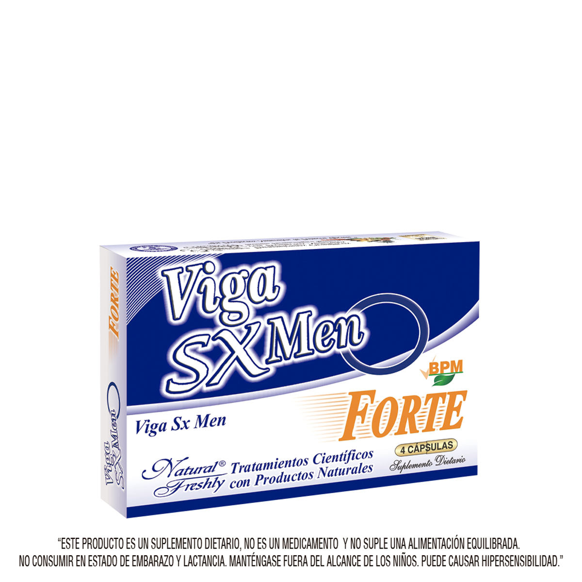 viga sx men Forte blister x 4 capsulas