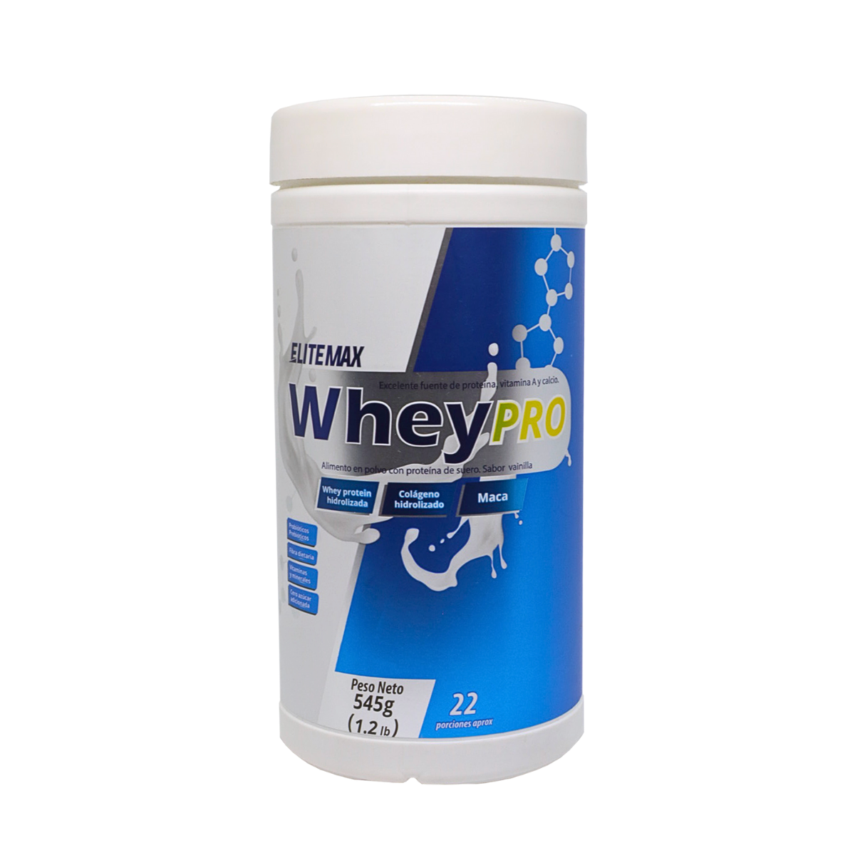 WHEY PRO X 545 G - VAINILLA – Ser saludable