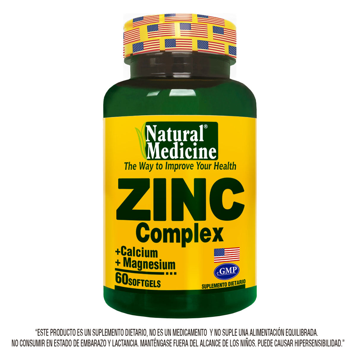 zinc complex natural medicine x 60 soFtgel
