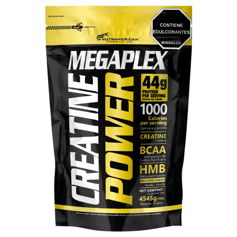 megaplex creatine power x 10 lb vainilla