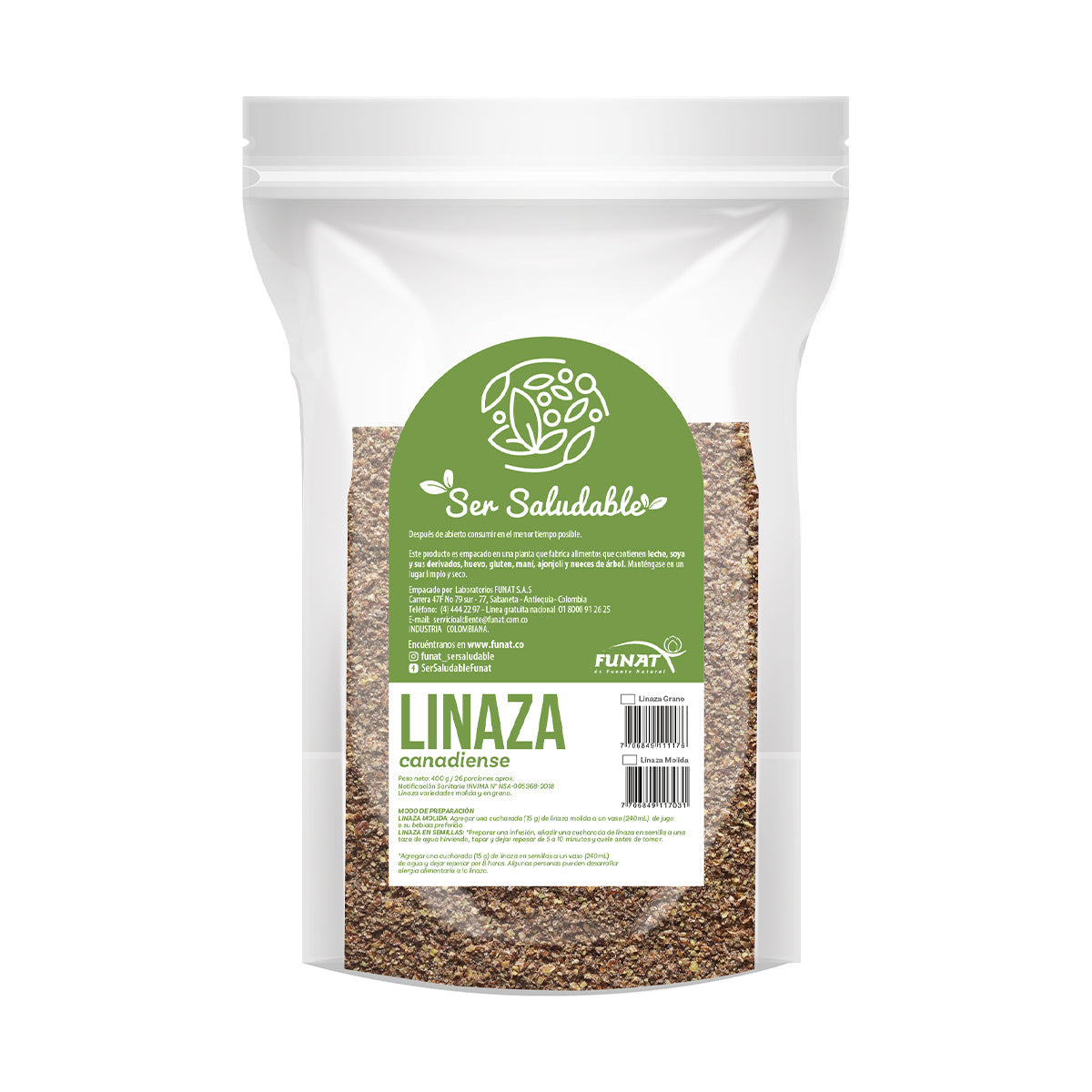 Linaza Molida 400 g