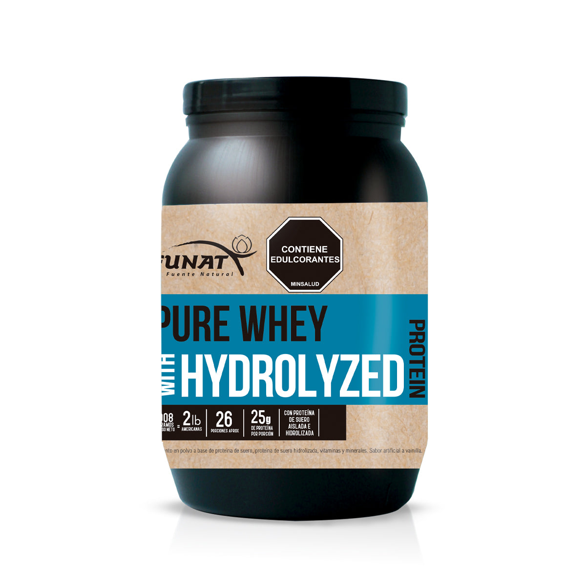 Pure whey with hydrolyzed protein 2 lb