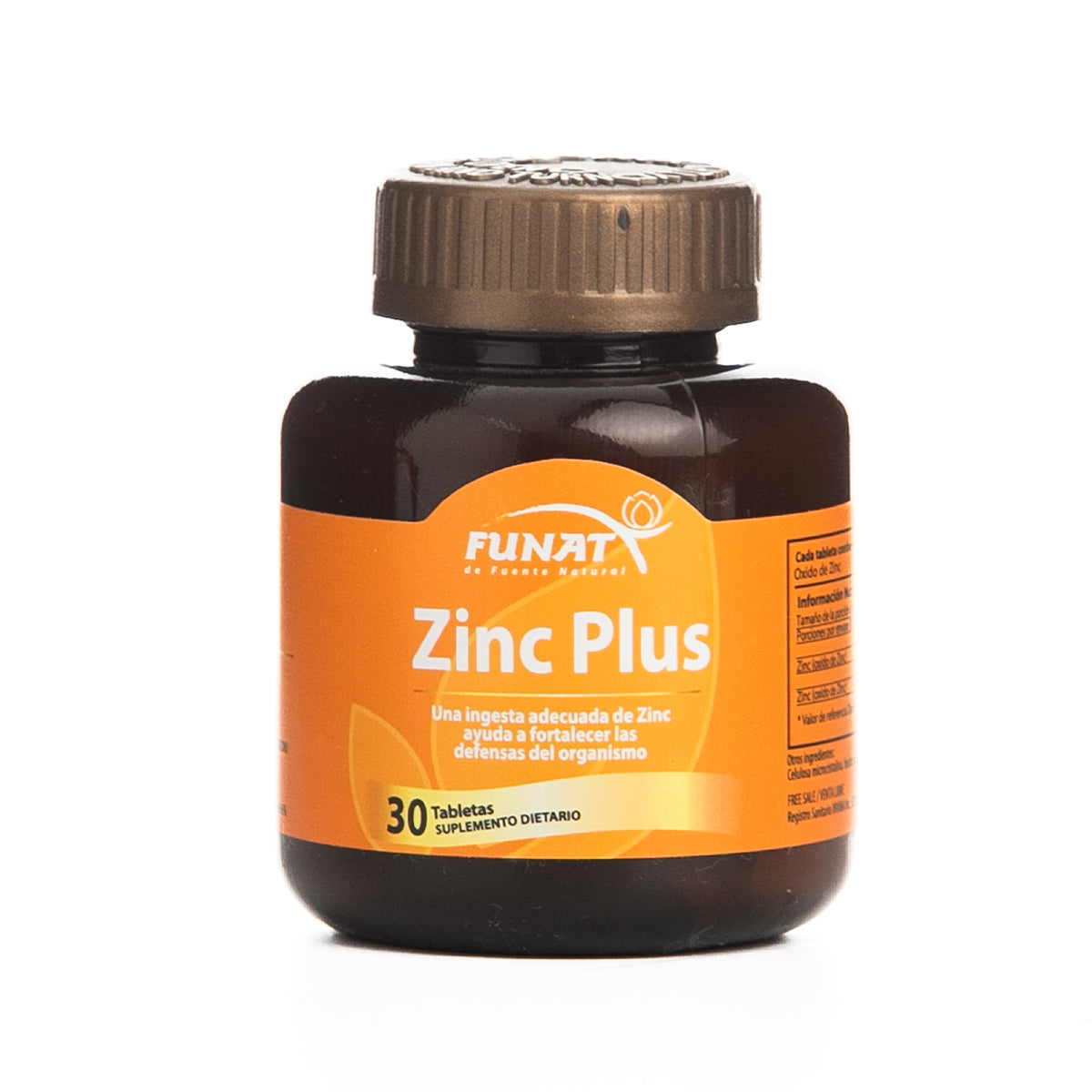Zinc plus 30 tabletas